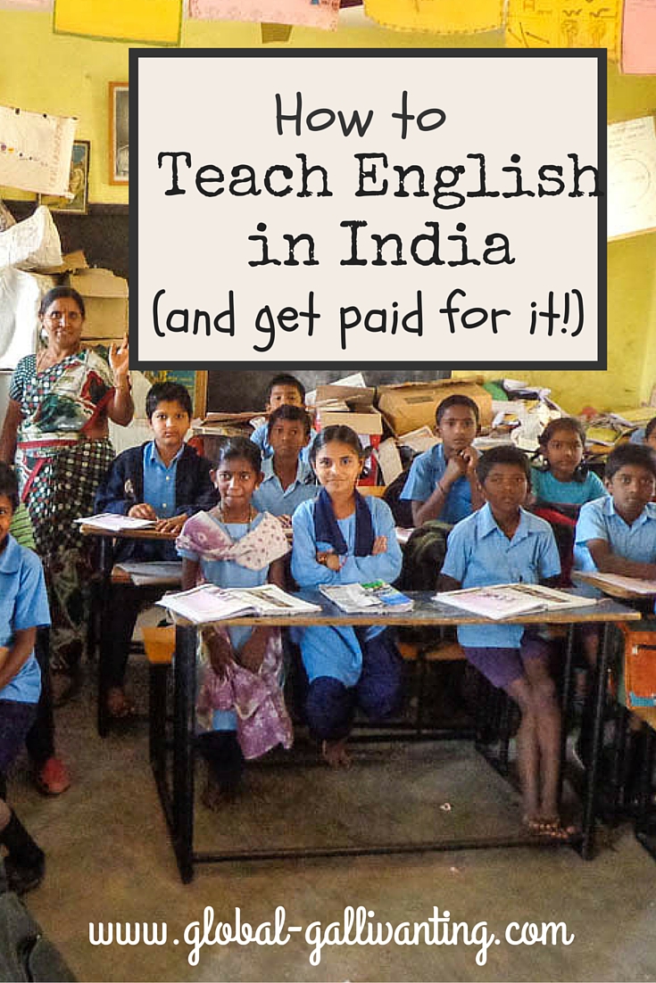 How to Teach English in India (and get paid for it!)